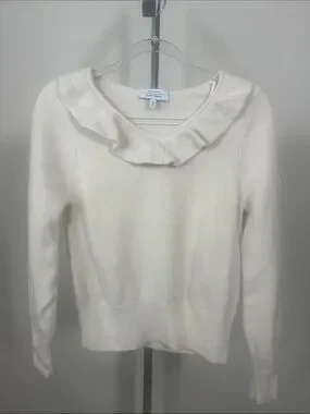 & Other Stories | Sweaters | Other Stories Paris Atelier Ivory Ruffle ...